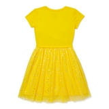 SpongeBob Girls' 4-12 Foil Mesh Tutu Dress - Walmart.com
