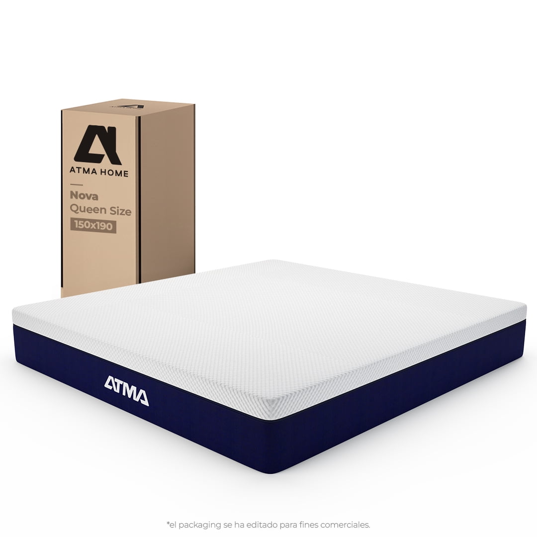 Colchón en Caja Queen ATMA NOVA Memory Foam Altura 29cm | Walmart en línea