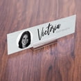 Rowmark Acrylic Name Plate Inserts, Two-Ply Desk & Nameplate Blanks for ...