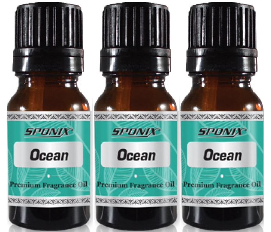 Ocean Fragrance Oil 10 ml / 0.33 oz | 100% Pure by Sponix Made in USA ...