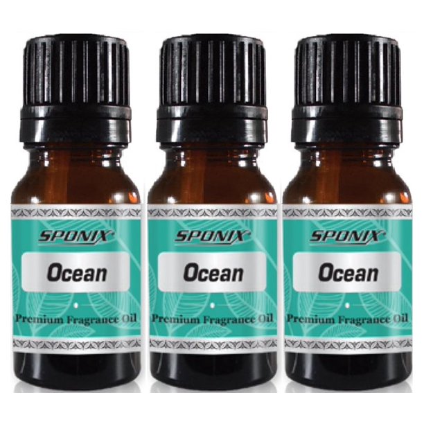 Ocean Fragrance Oil 10 ml / 0.33 oz | 100% Pure by Sponix Made in USA ...