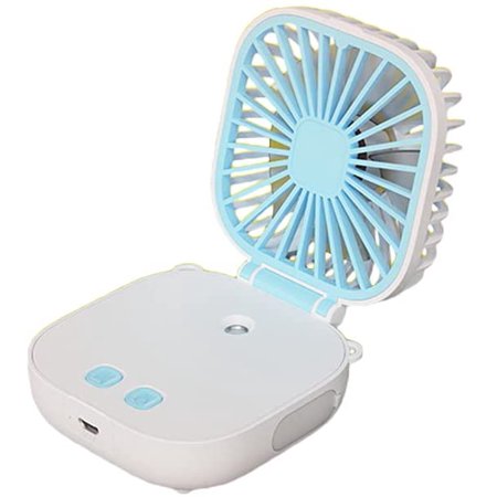 XYCCA Handheld Mini Foldable Fan Handle Desktop Spray Fan Battery ...