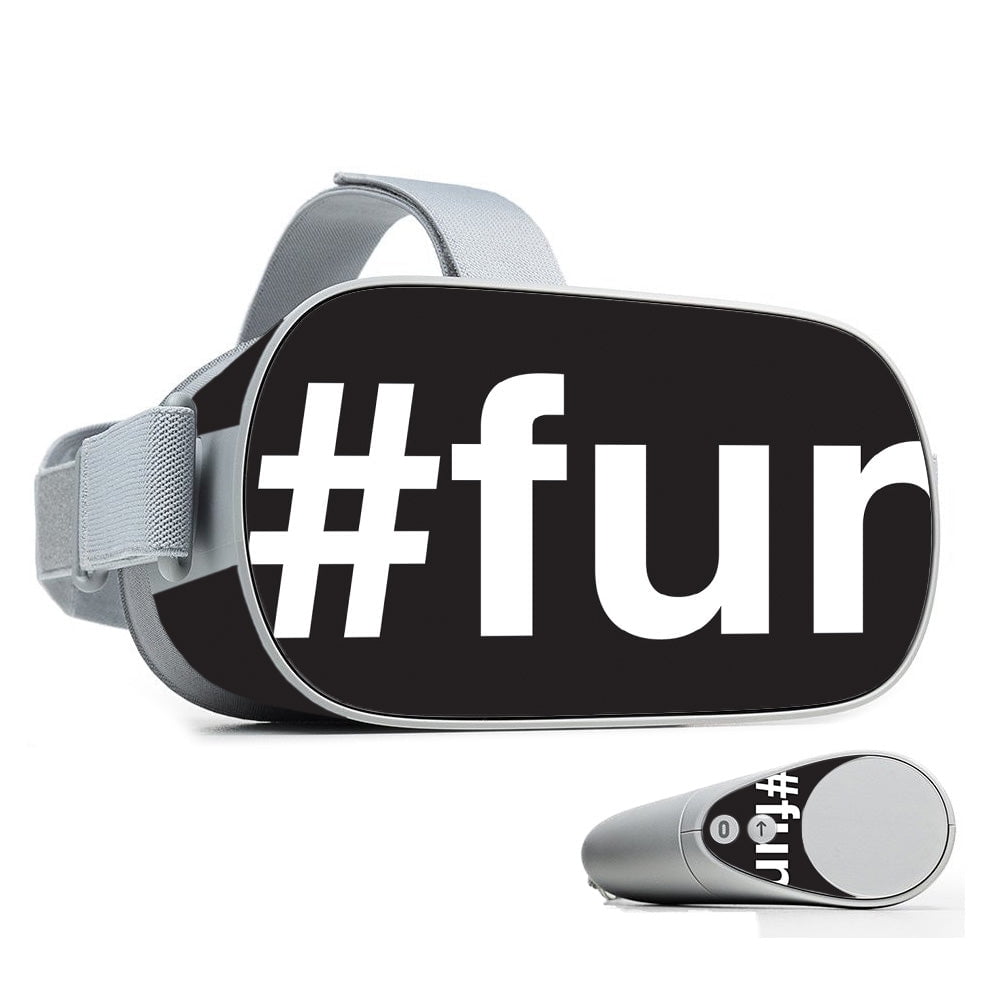 Skin Decal Wrap Compatible With Oculus Go Mobile VR Sticker Design Fun ...