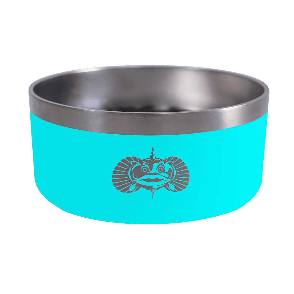 Toadfish Non-Tipping Dog Bowl - Teal - Walmart.com
