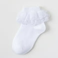 3 Pair/pack Girls Cotton Socks Infant Baby Ankle Socks Feature Lovely ...