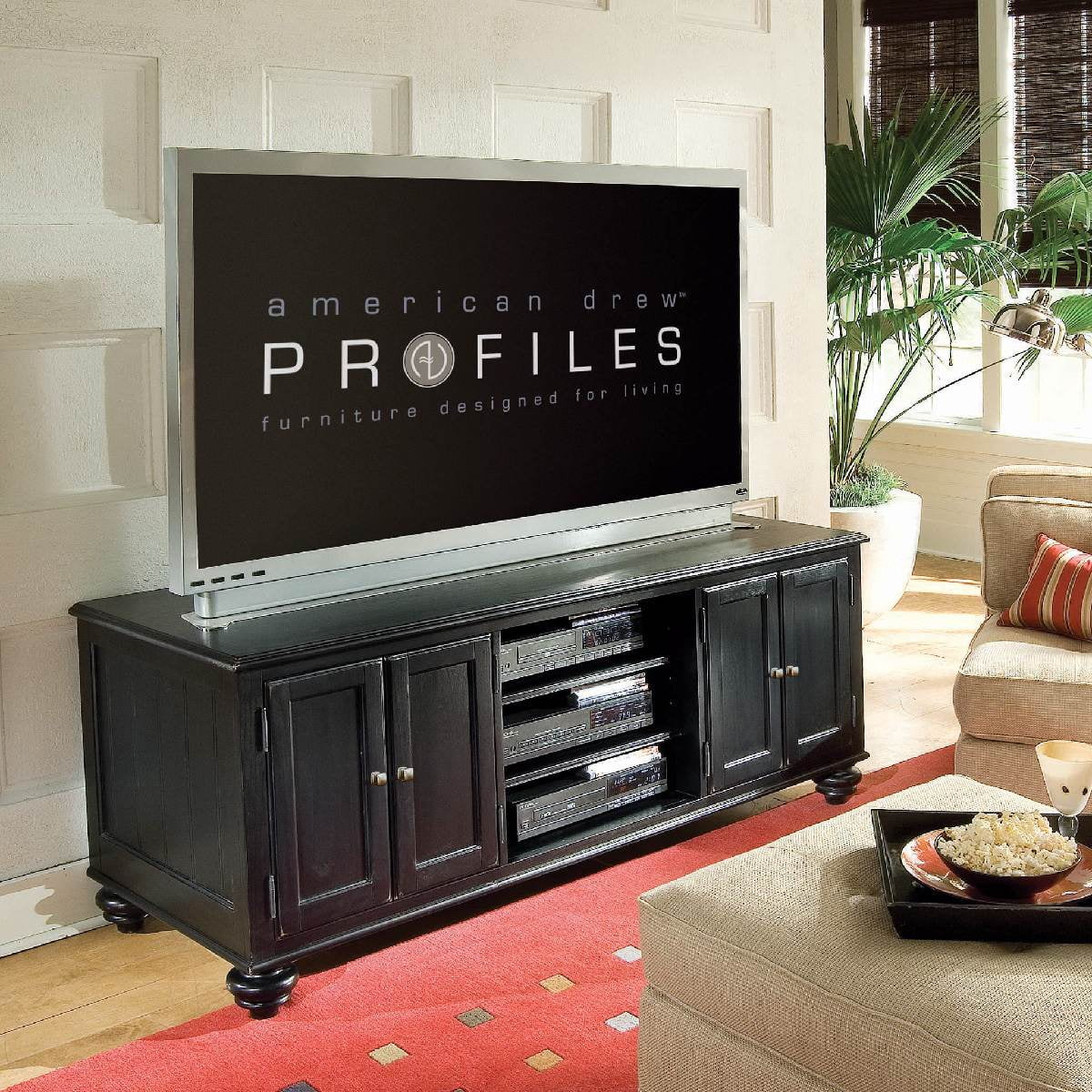 American Drew Camden-Dark Entertainment Center 64 Inch - Walmart.com