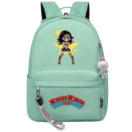 Wonder Woman Backpack Youth Student Schoolbag Men And Women Leisure ...