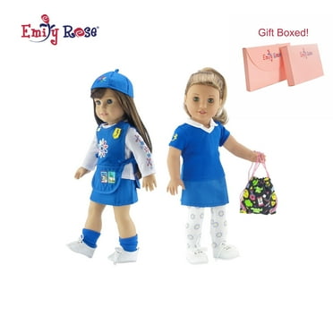 Emily Rose 14.5 Inch Doll Clothes 13 Piece 14" Doll Princess Dress ...