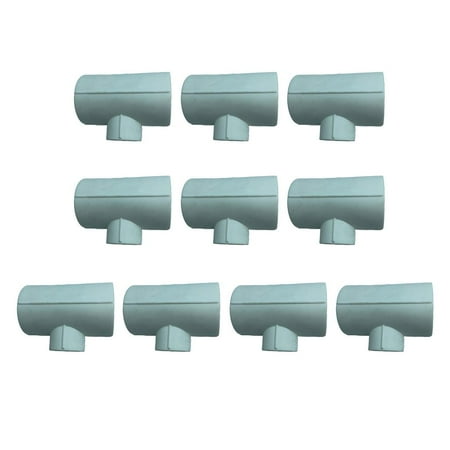 10 Pieces PPR Reducer T-piece Connector Connection Piece For T32x20 ...