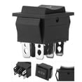 Thalyn Car Rocker 3 Position Switch, Reliable Plastic Rocker Switch for ...