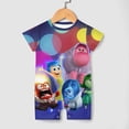 Animated Inside Out Baby One-Piece Rompers Summer Short Sleeve Outfit ...