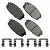 Akebono EUR1898 Euro Ultra Premium Ceramic Pads Fits select: 2018-2020 ...