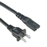 PKPOWER 5ft 2 Prong AC Power Cord Cable for PIONEER DVD-V5000 DVDV555 ...