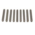YAHHU 9Pcs Metal Number Stamps Set, 0.16 inches / 4 mm High Carbon ...