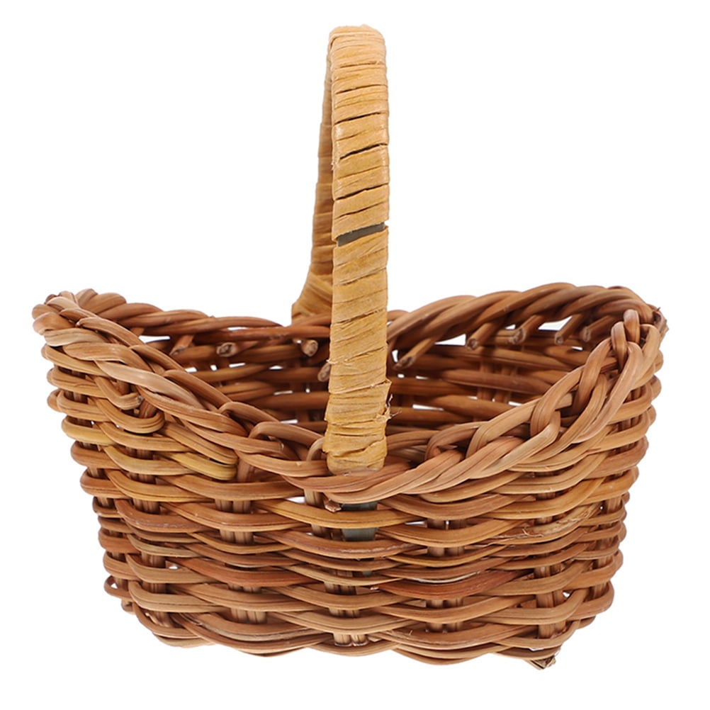 Click here for Etereauty Mini Basket Miniature Basket Rattan Flow... prices