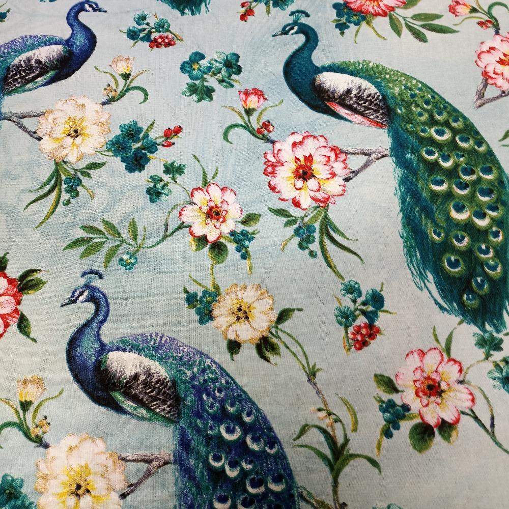 Peacock Cotton Fabric - Walmart.com - Walmart.com