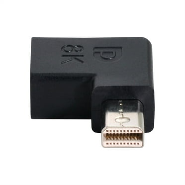 FVH Angled DisplayPort 1.4 Male to Mini DP Female 8K 60hz Adapter Ultra ...
