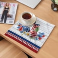 Cloth Napkins Independence Day Cherry Washable Soft Kitchen Dinner ...