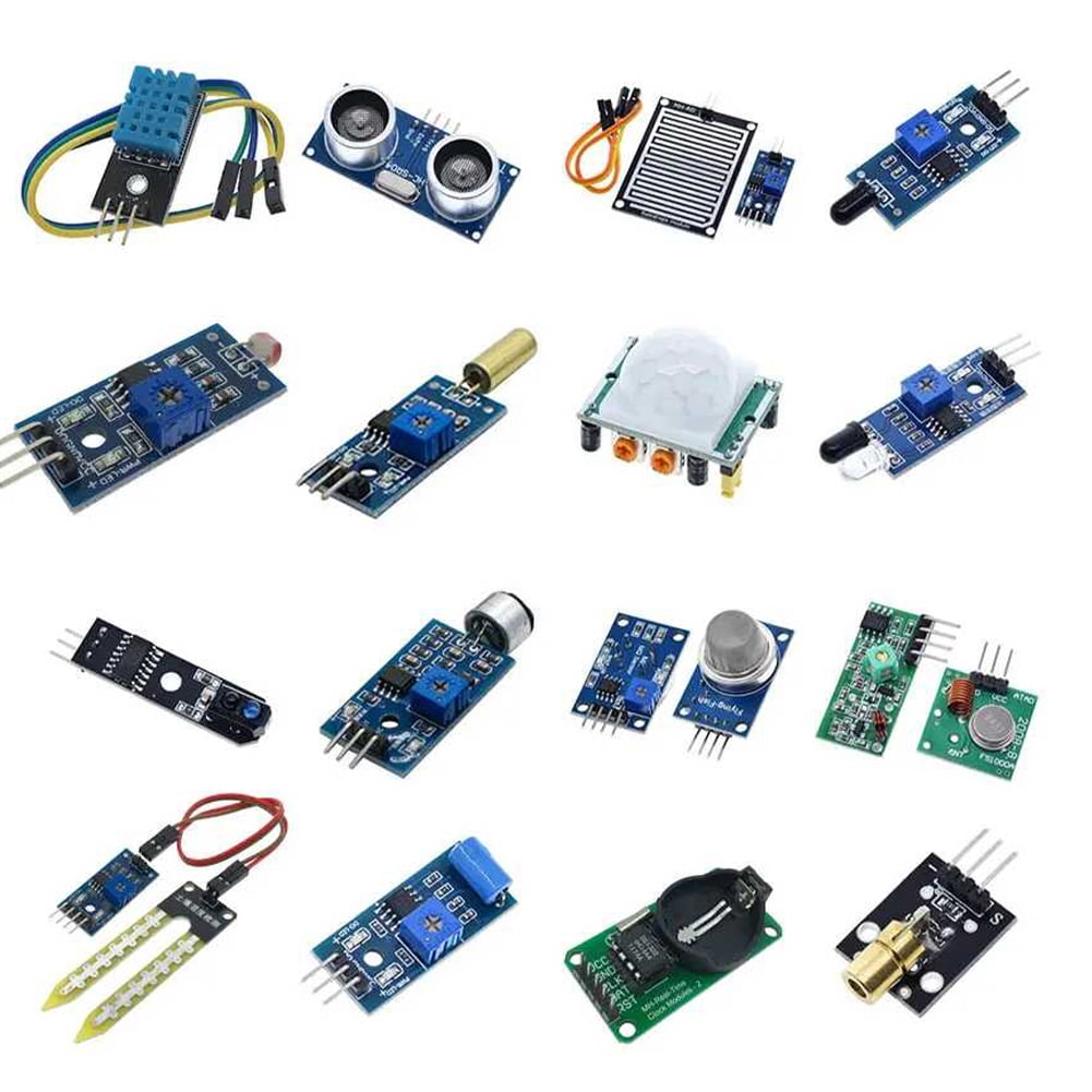 Project Super Starter Kit Surtido Sensores 16 en 1 para Raspberry Pi 2 ...