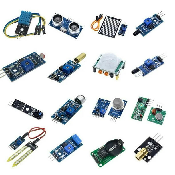 Project Super Starter Kit Surtido Sensores 16 en 1 para Raspberry Pi 2 ...
