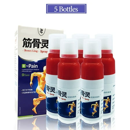 Spray pour soulager les os, rhumatismes, arthrite, entorse musculaire ...