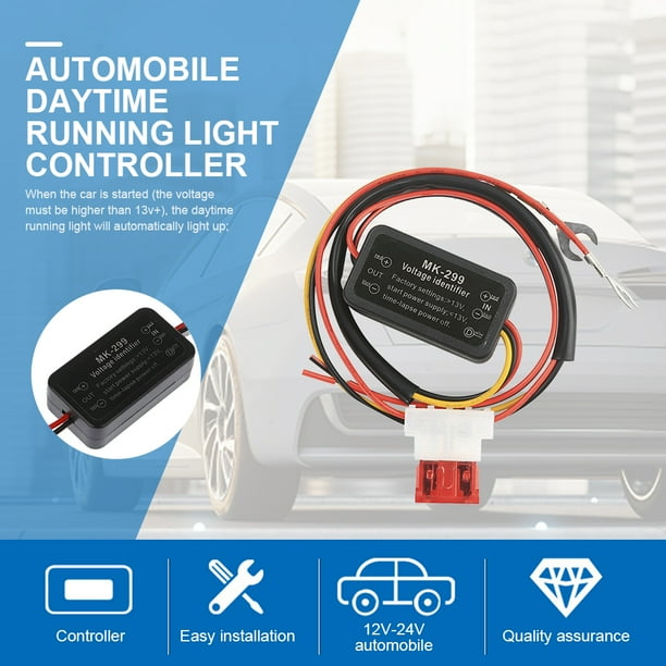 Clairlio 12V-24V Car LED DRL Controller LED Day Light Controller for Auto Car Accessories ...