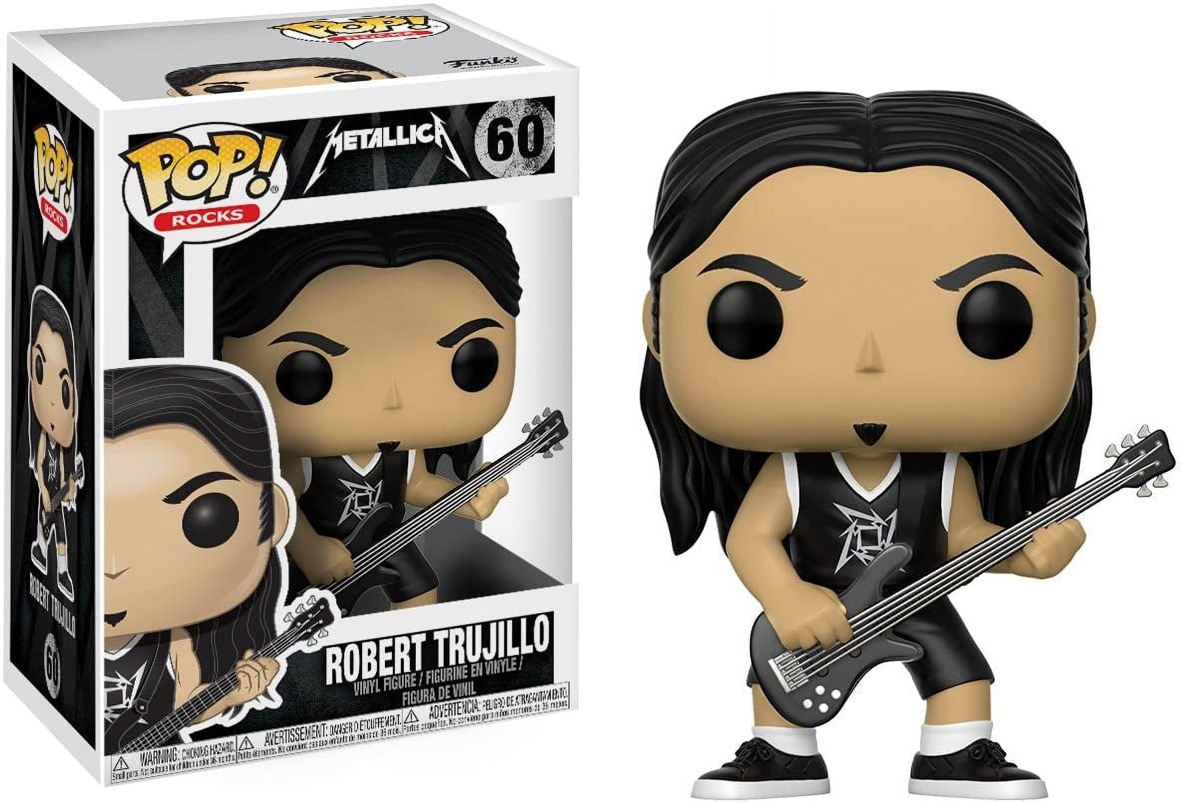 ¡Funko Pop! Rocks: Metallica - Figura coleccionable de Robert Trujillo ...