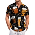 Bavarian Oktoberfest Carnival Costume Shirt for Men, 3D Beer Festival ...