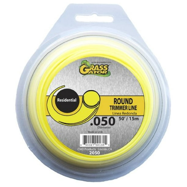 Grass Gator Trimmer Line 50-Foot Loop .050 Round 2050 - Walmart.com ...