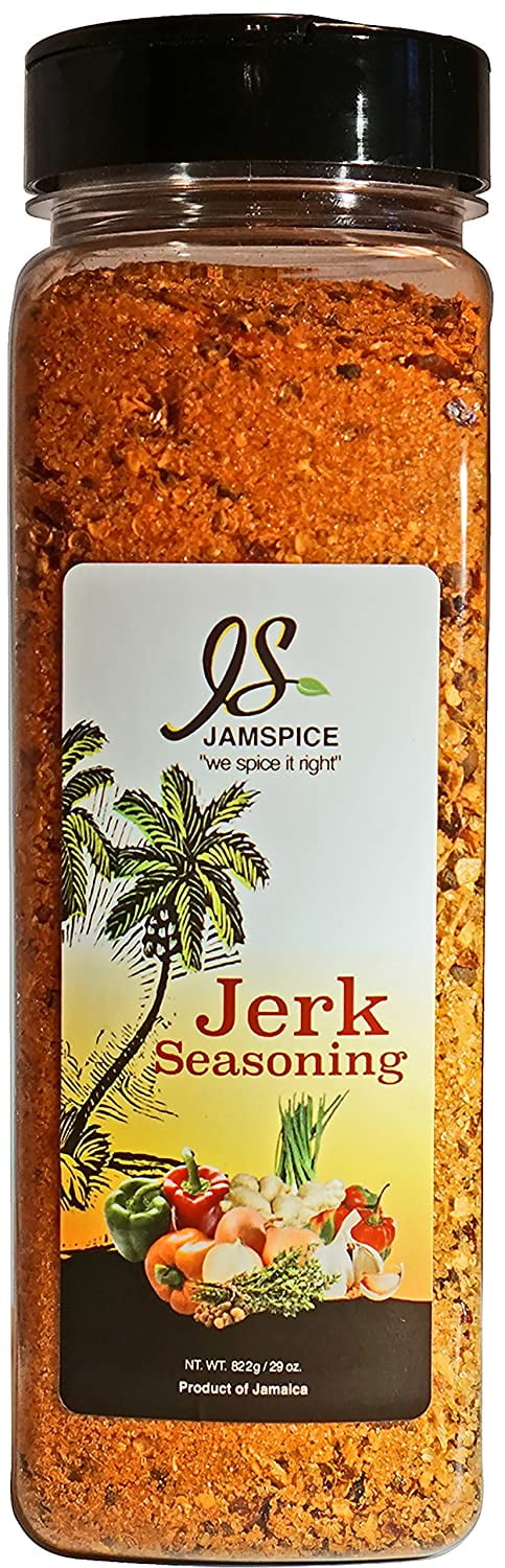 Jamspice Jerk Seasoning, Simply Jamaican, Restaurant Size, 29 oz ...