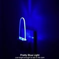 4 Pack Night Light Lamp with Dusk to Dawn Sensor, Plug in, Blue Led ...
