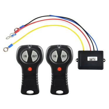 Wireless Winch Remote Control Kit For Jeep Truck ATV SUV 12V Switch ...