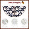 Bogiau Cute Basebal Pattern Christmas Tree Skirt with Ties , Christmas ...