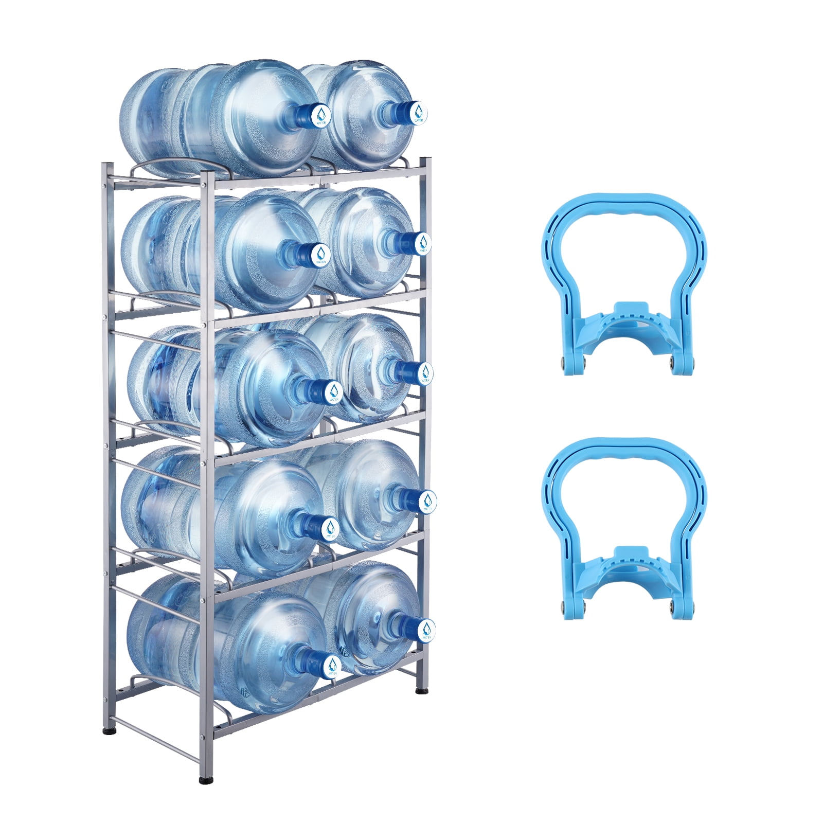 Click here for Vevor 5-Tier Water Jug Holder Double Row Water Jug... prices
