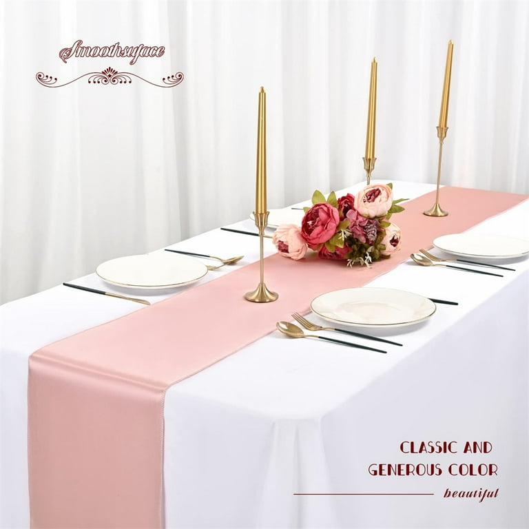 Pink And Gold Table Runner