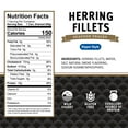 BRUNSWICK High Protein Boneless Kippered Herring Fillet Seafood Snacks ...