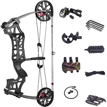 Bear Limitless Dual Cam Compound Bow - Includes Quiver, Sight and Rest ...