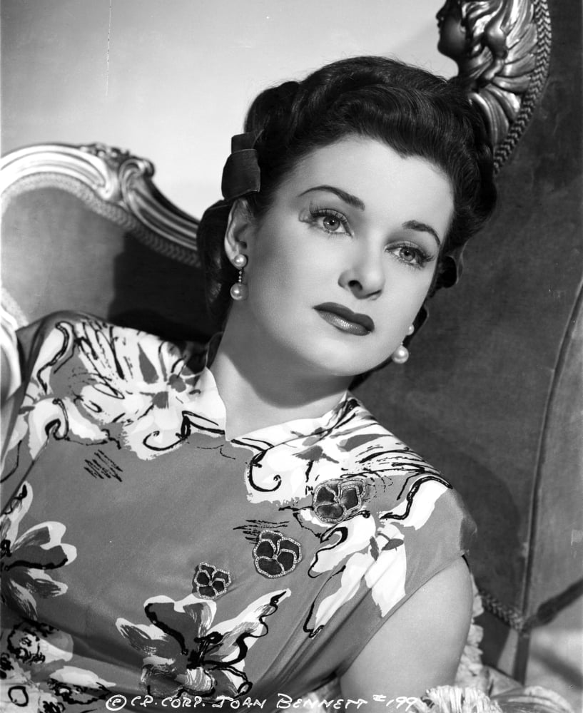 Joan Bennett on Printed Leaning Portrait Photo Print (8 x 10) - Walmart ...