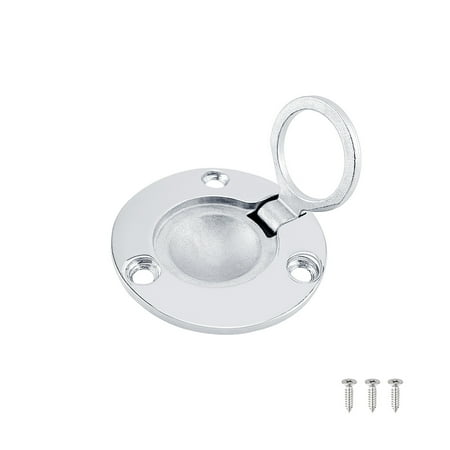 mmirethe Flush Mount Hatch Pull Handle Boat Stainless Round Locker Lift ...