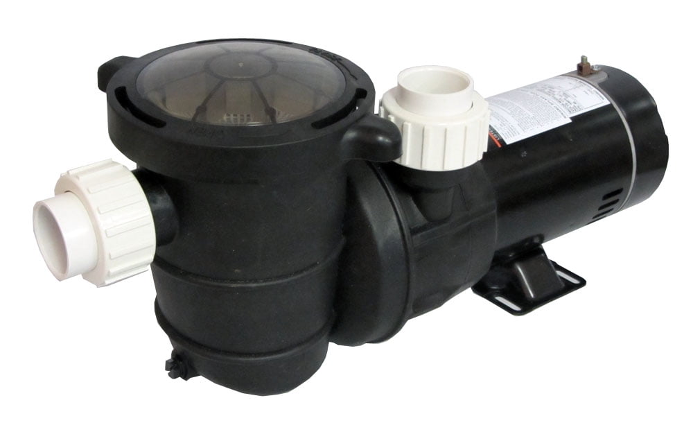 High Performance Swimming Pool Pump Above-Ground 1.5 HP with Union ...