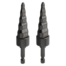 Hymnorq 5PC Flaring Tool Drill Bit Set for HVAC Air Conditioner Copper ...