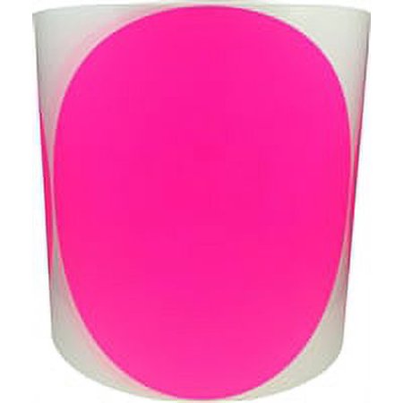 Fluorescent Pink Color Coding Labels for Organizing Inventory 6 Inch ...