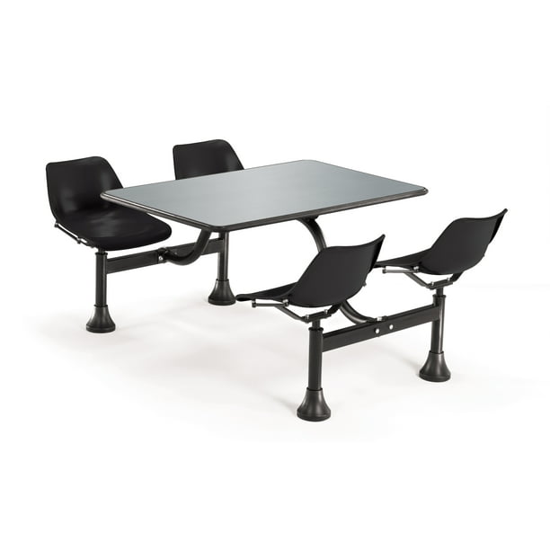 OFM Model 1005 Cluster Seating Table with 30" Stainless Steel Top and ...