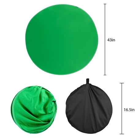 Redcolurful Photography Background Board Round Foldable Portable Photo ...