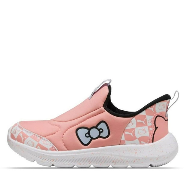 Tenis Puma Fun Racer 2 Sliptech para Niñas 17 A 21.5. 401425-01 rosa 20 ...