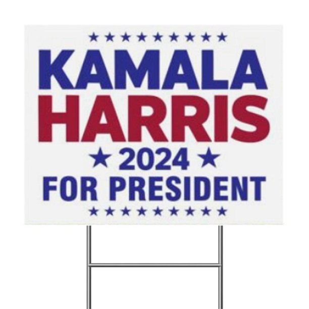 KITPIPIVOPPV Kamala Harris 2024 For President Election Party Yard Sign ...