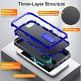Ulak Shockproof Case With Kickstand For Iphone Se 2022 2020 8 7 6
