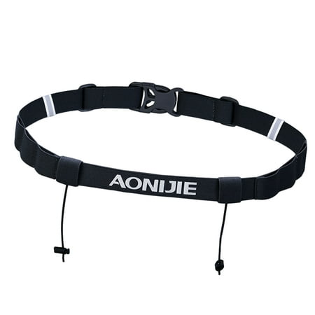 Women Men Running Race Number Belt Waist Pack Bib Holder Marathon ...