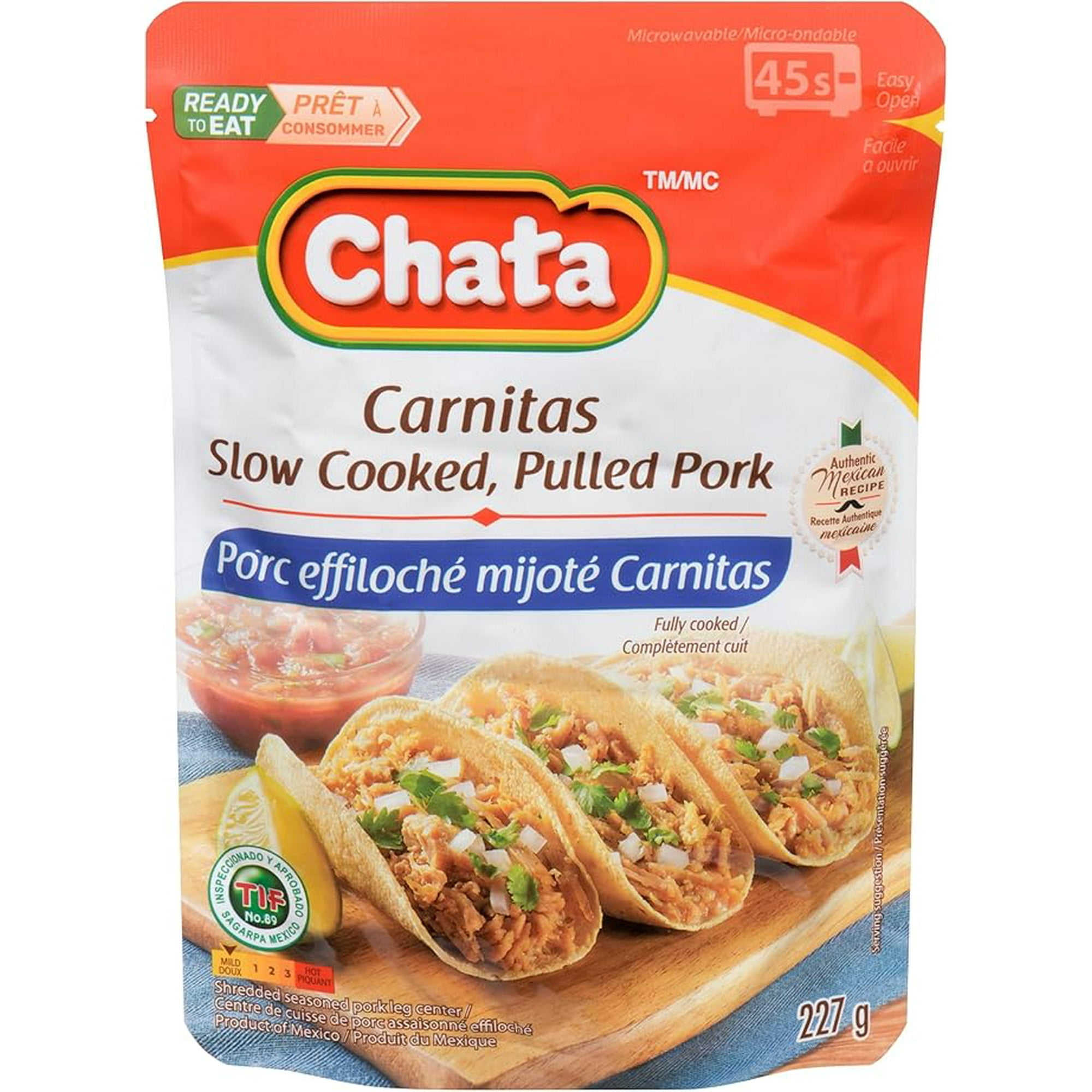 Click here for Chata Pulled Pork Carnitas 227g prices