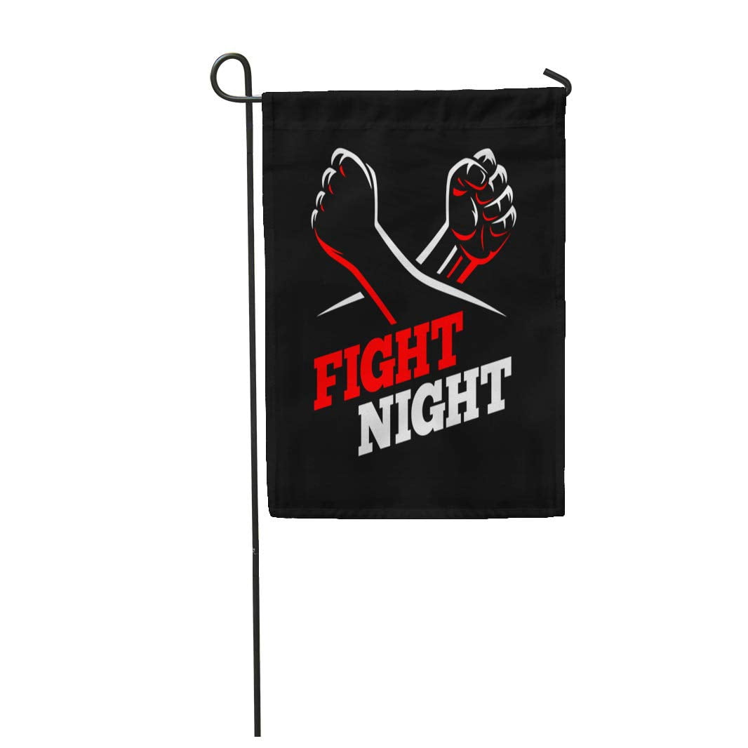 SIDONKU Clenched Fists Fight MMA Kick Boxing Karate Sport Night Garden ...